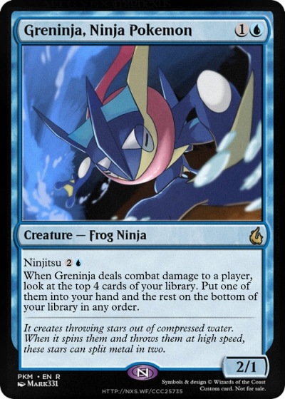 MTGNexus - Greninja, Ninja Pokemon