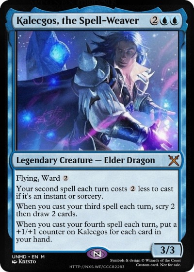 MTGNexus - Kalecgos, the Spell-Weaver