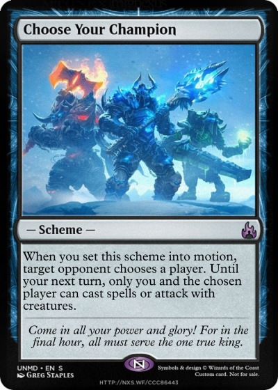 MTGNexus - Choose Your Champion