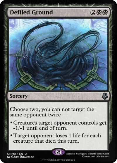 MTGNexus - Defiled Ground