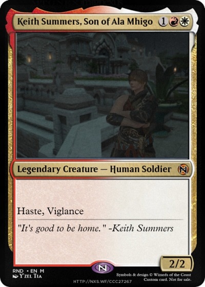 MTGNexus - Keith Summers, Son of Ala Mhigo