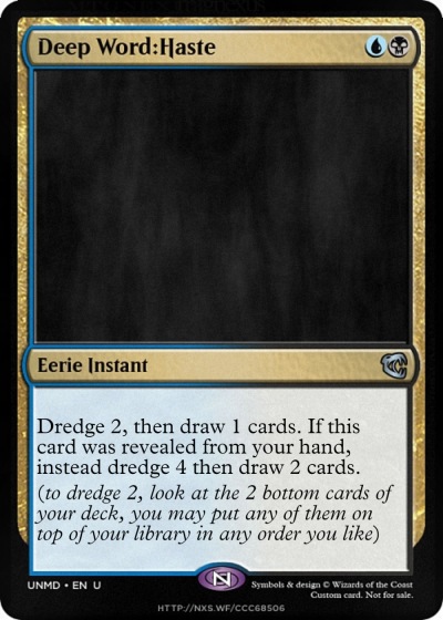 MTGNexus - Deep Word:Haste