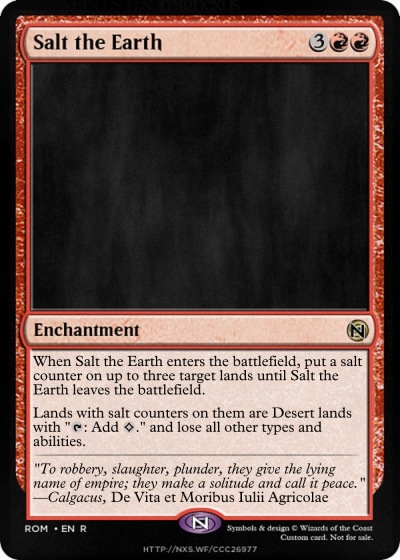 MTGNexus - Salt the Earth