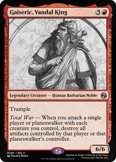 MTGNexus - Gaiseric, Vandal King