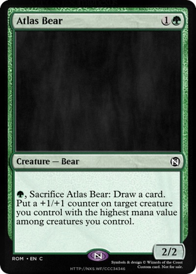 MTGNexus - Atlas Bear