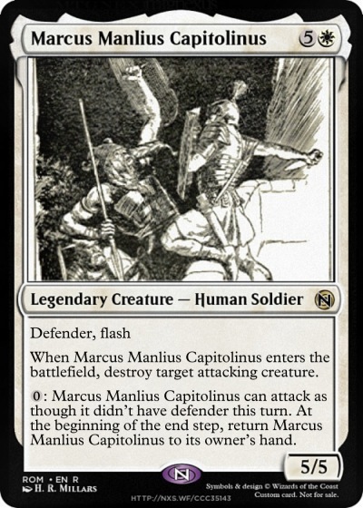MTGNexus - Marcus Manlius Capitolinus