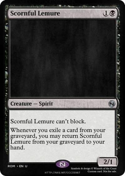 MTGNexus - Scornful Lemure