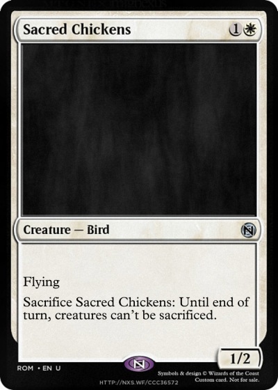 MTGNexus - Sacred Chickens