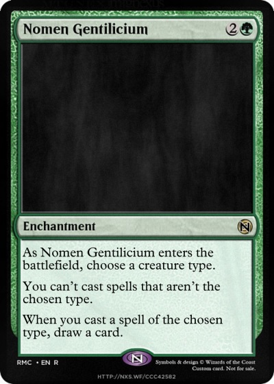 MTGNexus - Nomen Gentilicium