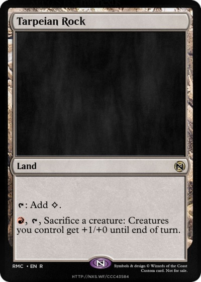 MTGNexus - Tarpeian Rock