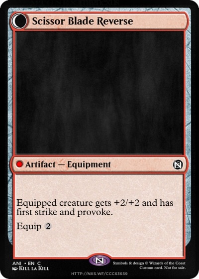 MTGNexus - Scissor Blade // Scissor Blade Reverse