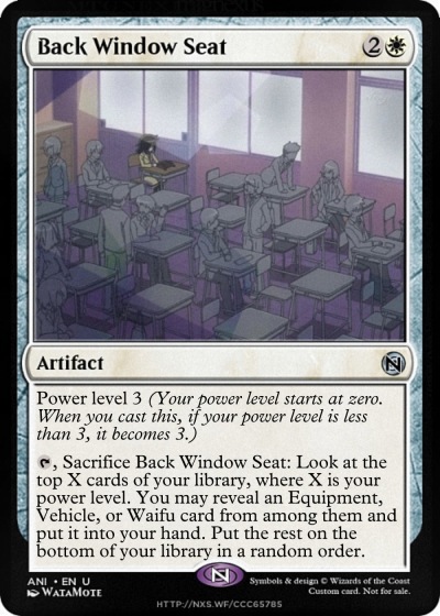 MTGNexus - Back Window Seat