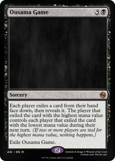 MTGNexus - Ousama Game