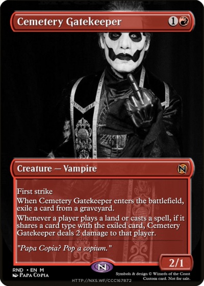 MTGNexus - Cemetery Gatekeeper