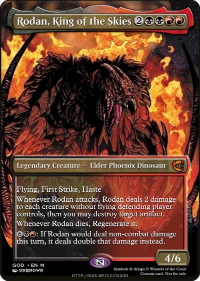 MTGNexus - Rodan, King of the Skies