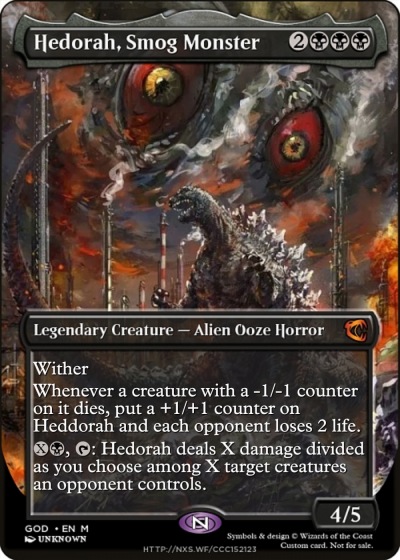 MTGNexus - Hedorah, Smog Monster