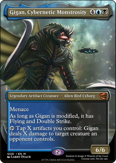 MTGNexus - Gigan, Cybernetic Monstrosity