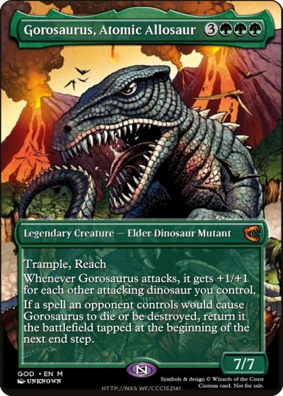 MTGNexus - Gorosaurus, Atomic Allosaur