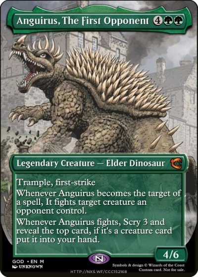 MTGNexus - Anguirus, The First Opponent