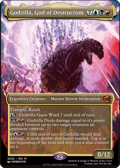 MTGNexus - Godzilla, God of Destruction