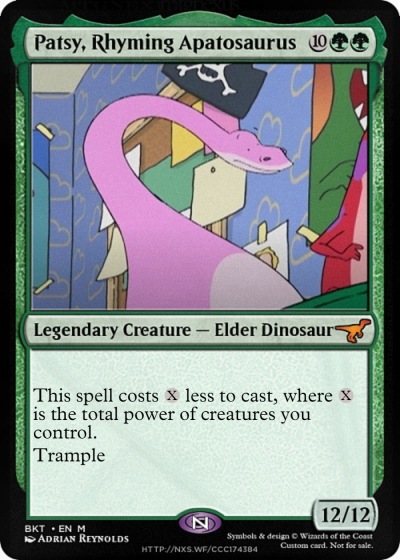 MTGNexus - Patsy, Rhyming Apatosaurus