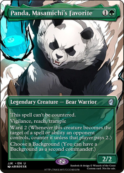 MTGNexus - Panda, Cursed Corpse