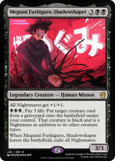 MTGNexus - Megumi Fushiguro, Shadowshaper