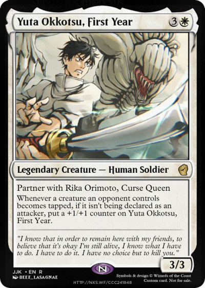 MTGNexus - Yuta Okkotsu, First Year