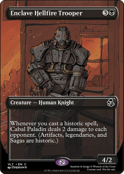 MTGNexus - Enclave Hellfire Trooper