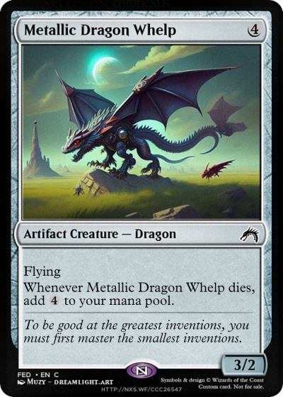 MTGNexus - Metallic Dragon Whelp