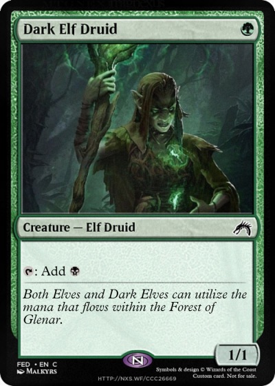 MTGNexus - Dark Elf Druid