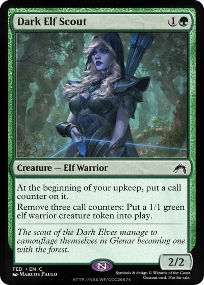 MTGNexus - Dark Elf Scout