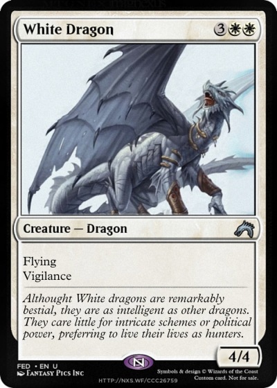 MTGNexus - White Dragon