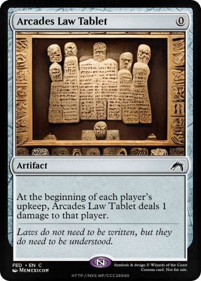 MTGNexus - Arcades Law Tablet