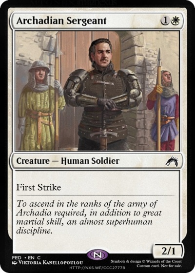 MTGNexus - Archadian Sergeant