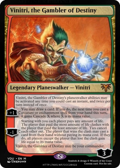 MTGNexus - Vinitri, the Gambler of Destiny