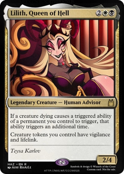 MTGNexus - Lilith, Queen of Hell