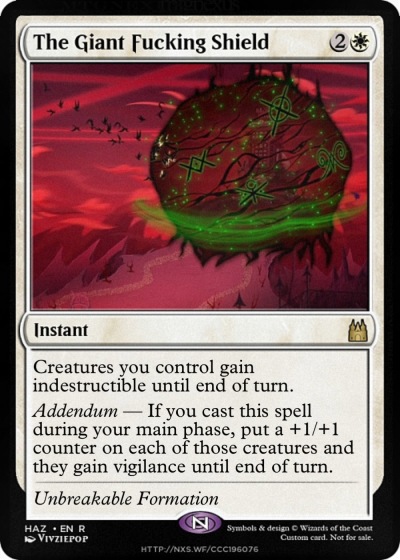 MTGNexus - The Giant Fucking Shield