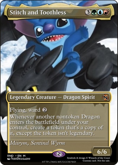 MTGNexus - Stitch and Toothless