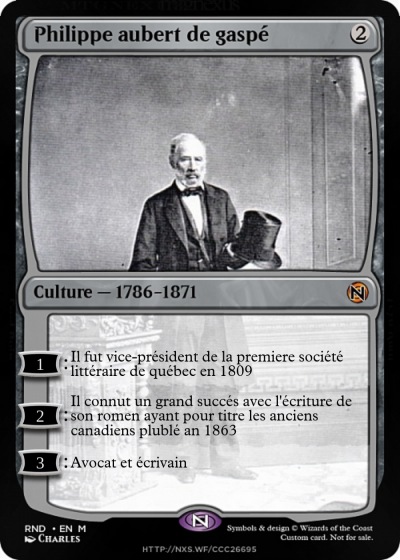 MTGNexus - Philippe aubert de gaspé