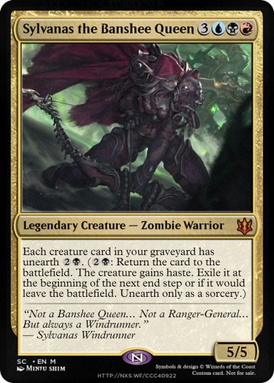 MTGNexus - Sylvanas the Banshee Queen