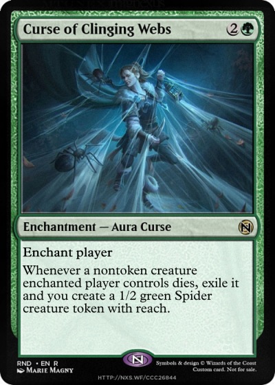 MTGNexus - Curse of Clinging Webs