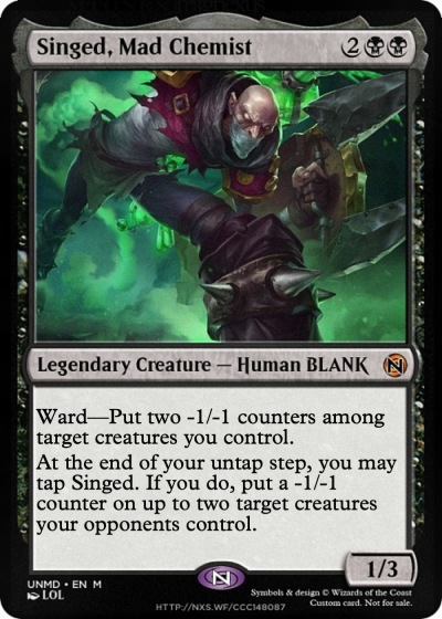 MTGNexus - Singed, The Mad Chemist
