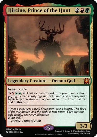 MTGNexus - Hircine, Prince of the Hunt