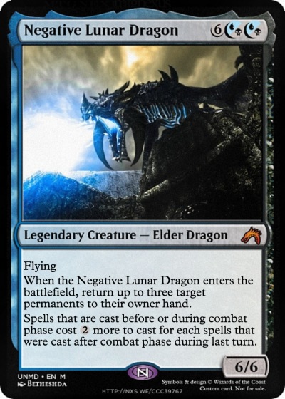 MTGNexus - Negative Lunar Dragon