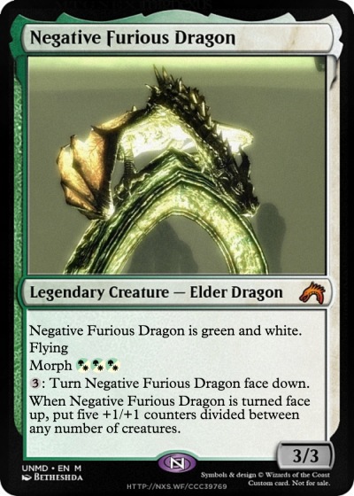 MTGNexus - Negative Furious Dragon