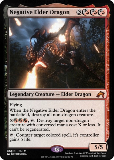 MTGNexus - Negative Elder Dragon