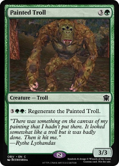 MTGNexus - Painted Troll