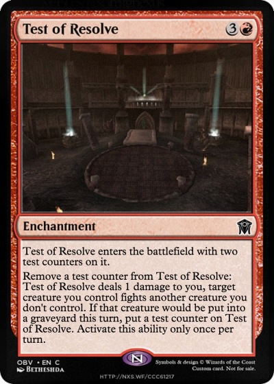 MTGNexus - Test of Resolve