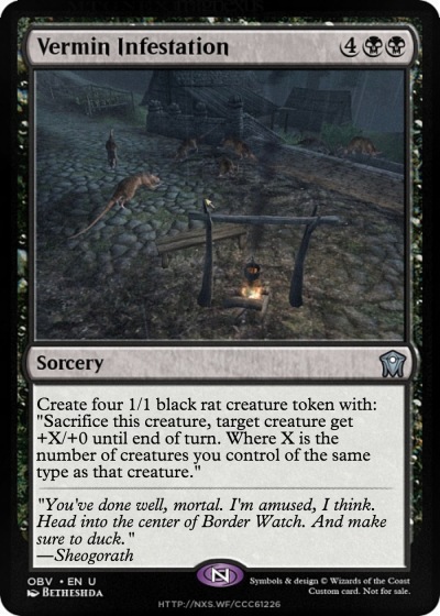 MTGNexus - Vermin Infestation
